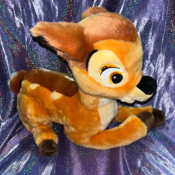 Disney | Toys | Vintage Disney Store Exclusive Bambi Plush | Poshmark
